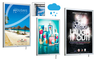 Enhance Your Outdoor Advertising with Weatherproof Lockable LED Snap ...